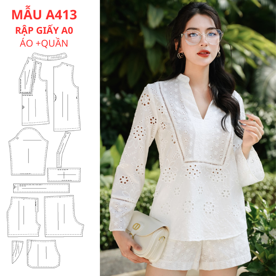 RẬP GIẤY A0 SET ĐỒ BỘ-A413 | Shopee Việt Nam