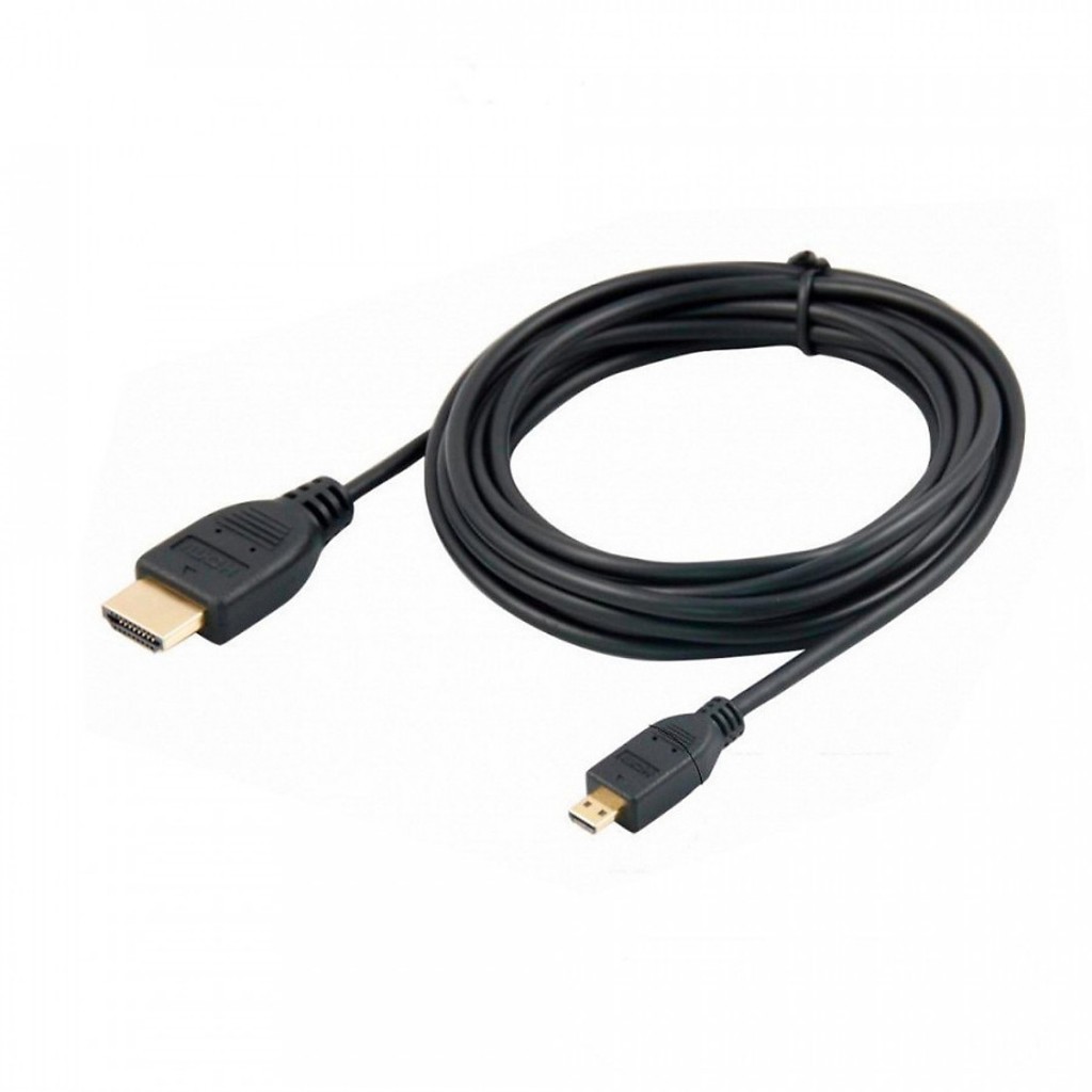 Dây Micro HDMI để kết nối máy ảnh với tivi LCD hoặc video capture card ...