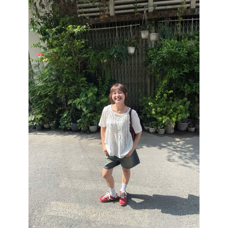 Moden - áo rút dây cổ Bonnie | Shopee Việt Nam