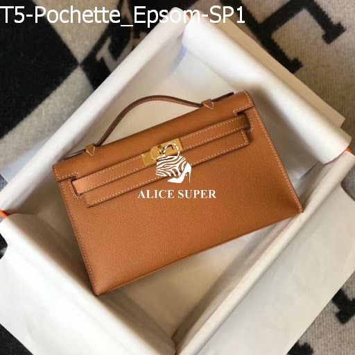 Hm KELLY Pochette Super1 [13 MÀU] Size 22cm, da Epsom - Túi xách nữ cao ...