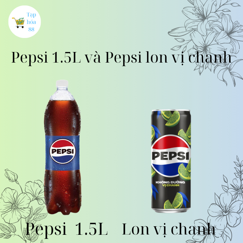 [ Chính Hãng ] Nước ngọt có Gaz Pepsi chai 1.5L | Shopee Việt Nam