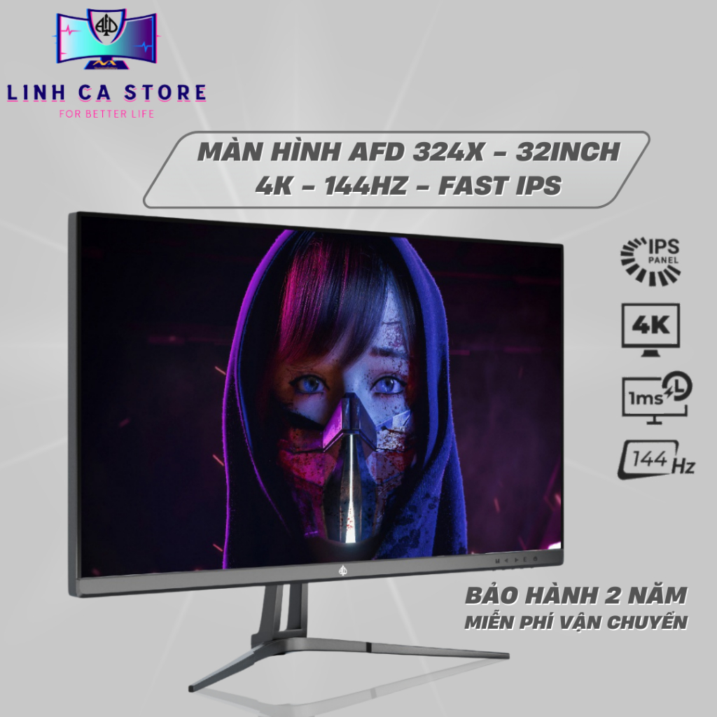 Màn hình AFD 324X 32inch/4K/144Hz/Fast IPS/TypeC/HDMI 2.1 | Shopee Việt Nam
