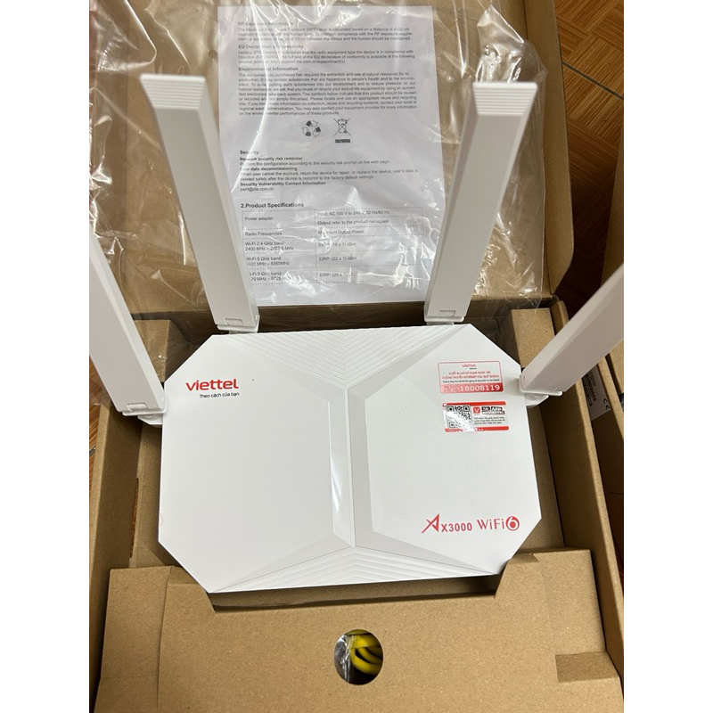 Bộ phát wifi 6 tốc độ cao HV3601p | Shopee Việt Nam