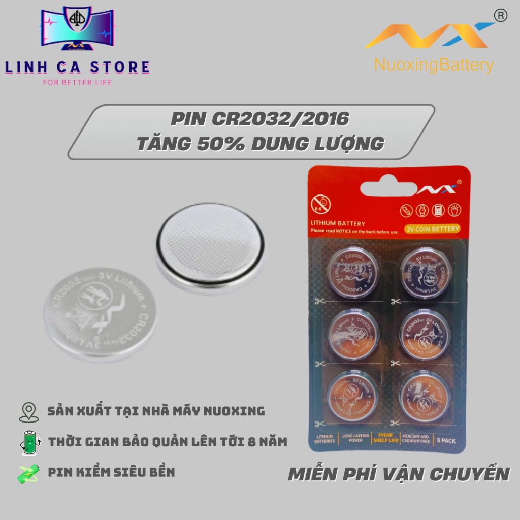 Pin cúc áo 3V - Pin nhỏ cho điều khiển ô tô CR2032/2016- pin 3v [Siêu ...