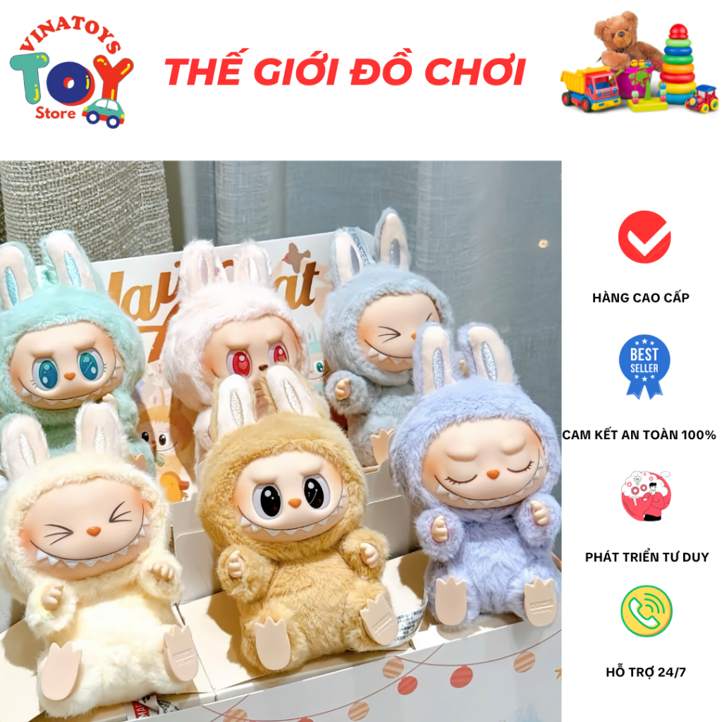 Móc Khóa Labubu V2 Full Box Lông Mịn Cao Cấp (Rep Check Code) Được Chọn ...