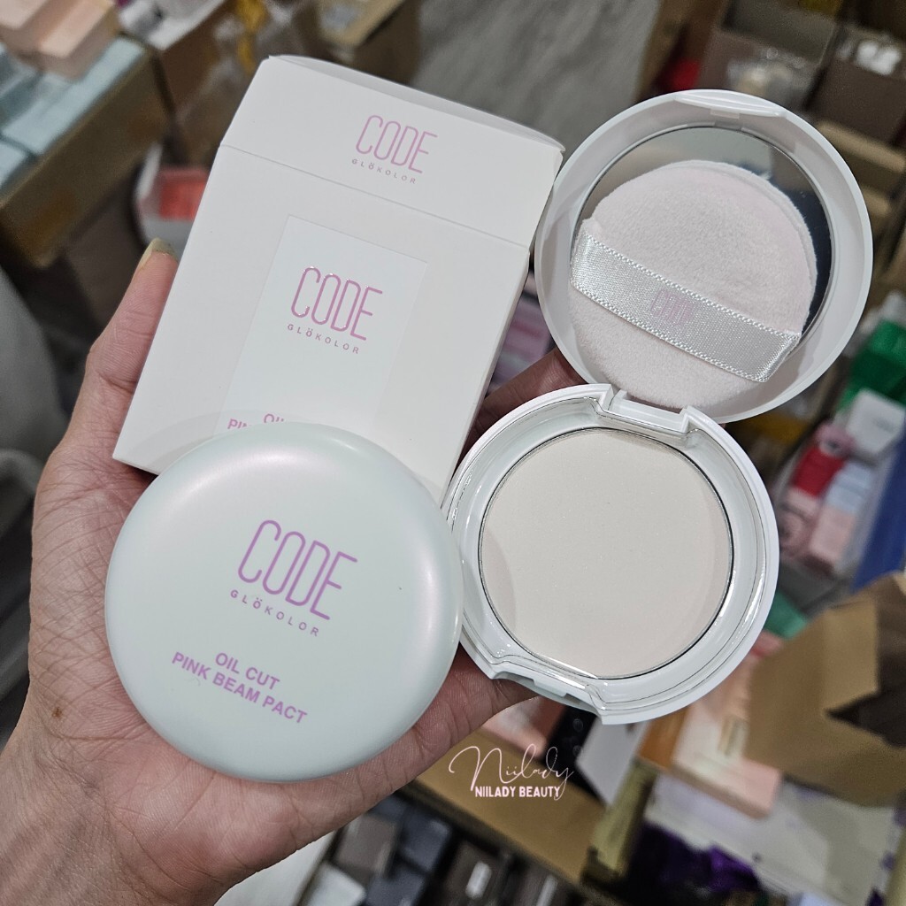 (HSD 7/8/2026) Phấn phủ kiềm dầu, Phấn phủ Code Glokolor Oil Cut Pink ...