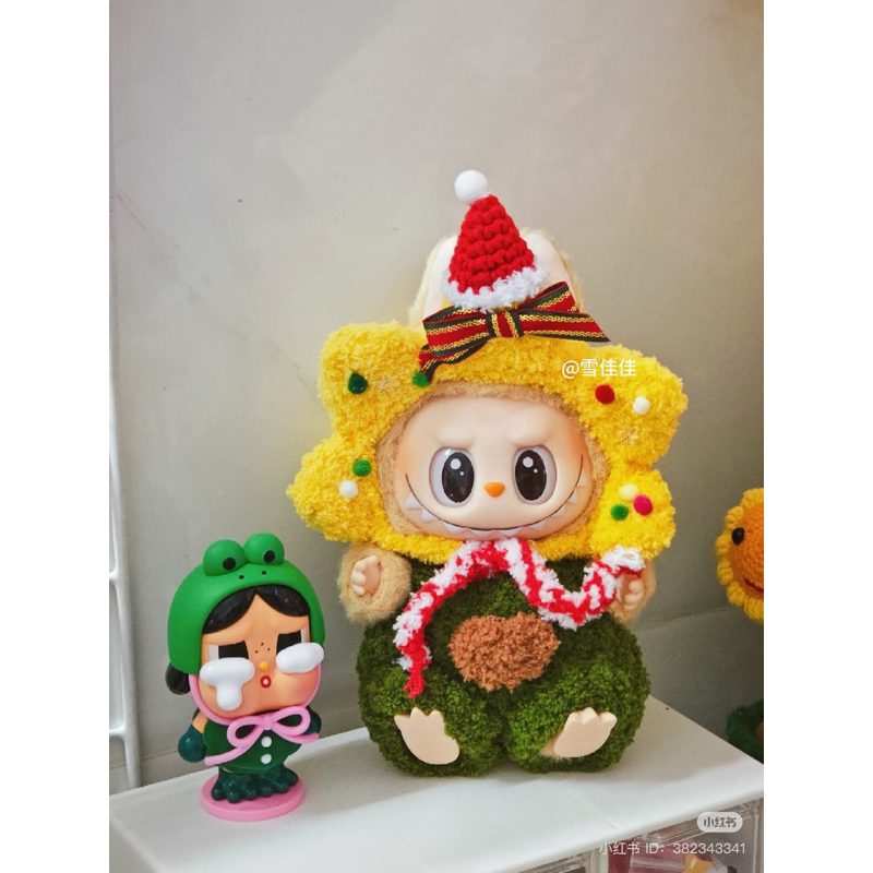 Labubu V1,V2-(order 2ngày)outfit ,quần áo mẫu mới,phụ kiện len handmade ...