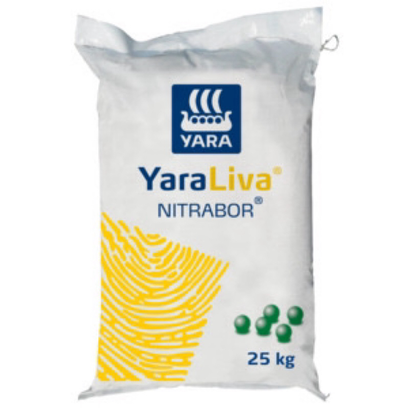 YaraLive NITRATBOR - CanxiBo Yara (15,4N+26CaO+0.3B) nguyên bao 25kg ...