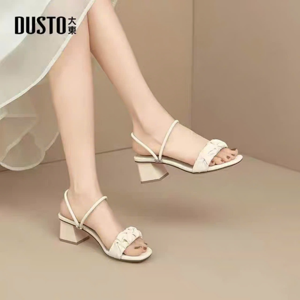các mẫu sandal cao gtó xỏ ngón dusto thời trang công sở đepj cao cấp ...