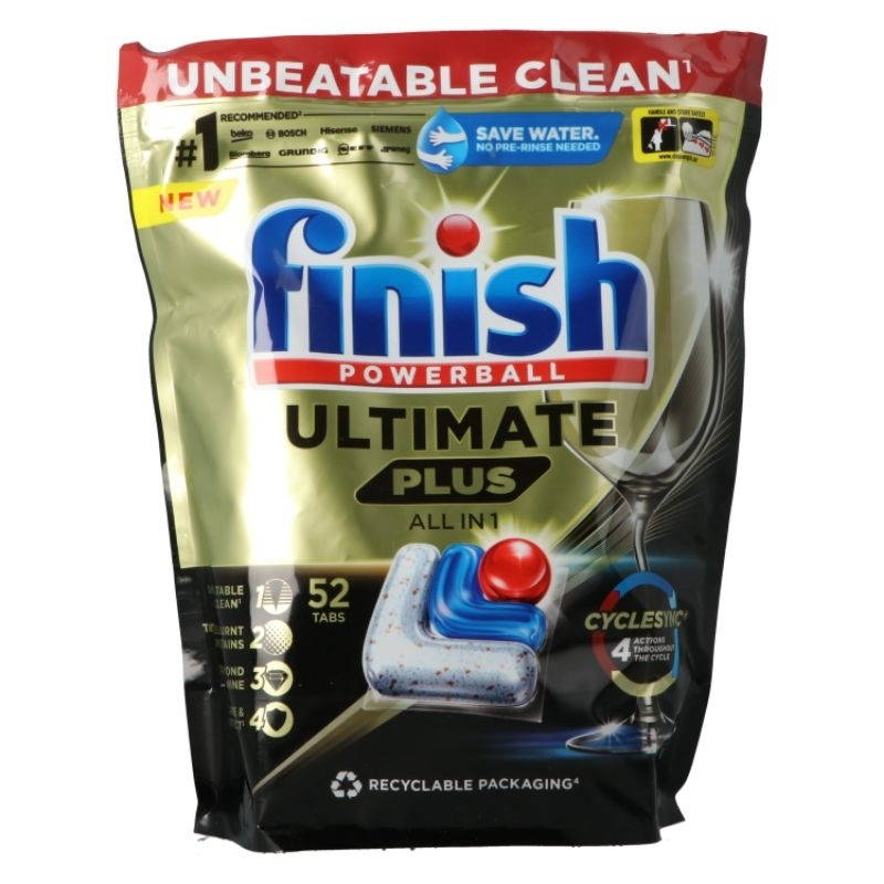 VIÊN RỬA BÁT FINISH ULTIMATE PLUS AIO 52V, 33V, 85V - ĐỨC CHÍNH HÃNG ...