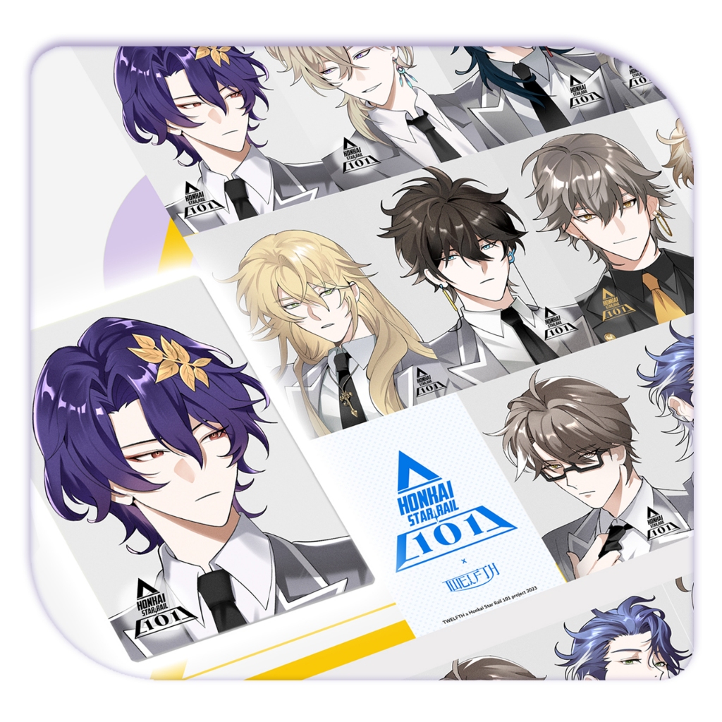 HONKAI STAR RAIL 101 - CARD BO GÓC - Set nam số 1 | Shopee Việt Nam