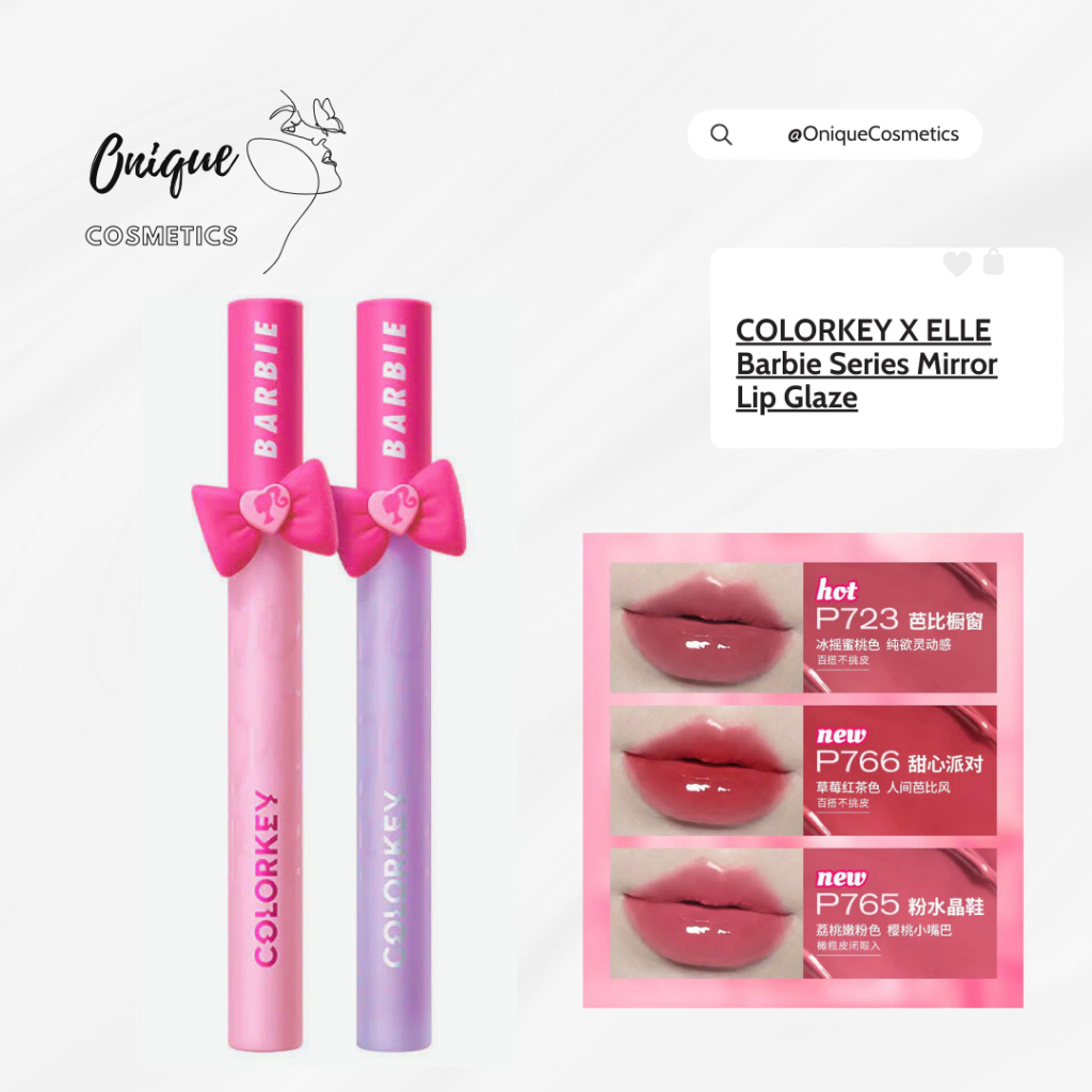 [HÀNG CHÍNH HÃNG] COLORKEY Son Kem Nhung Lì COLORKEY x Barbie Air Lip ...