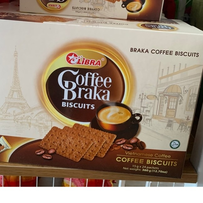 Bánh Olibra Coffee Braka Biscuits 360g cao cấp | Shopee Việt Nam