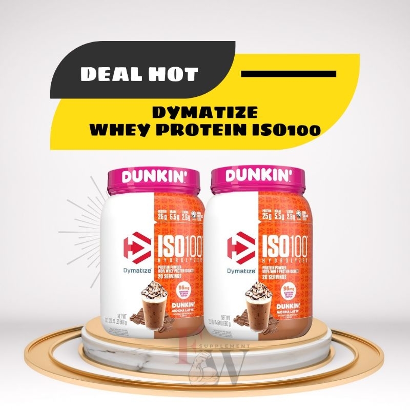 DYMATIZE WHEY PROTEIN ISO 100 1.4LBS -- BỔ SUNG PROTEIN CHẤT LƯỢNG CAO ...