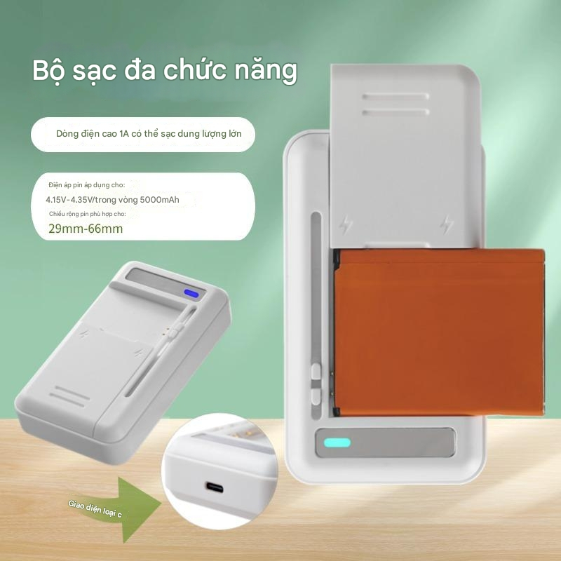Sạc pin điện thoại, máy ảnh, sạc pin bộ phát wifi rời đa năng (XST-ZC ...