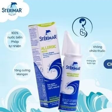 Sterimar Allergic Nose 50ml Sofibel VỆ SINH MŨI HÀNG NGÀY DÀNH CHO MŨI ...