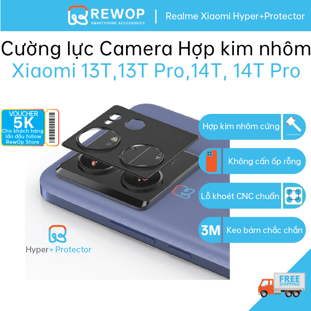 Dán Bảo Vệ Camera Xiaomi 13T, 13T Pro, 14T, 14T Pro- Hợp Kim Nhôm, Miếng dán camera chống trầy ...