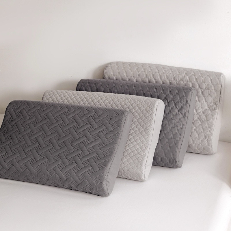 Vỏ gối cao su non cotton trần ép nhiệt chống thấm, áo gối bao gối ...