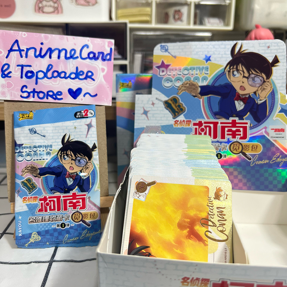 Card Conan Kayou pack mới - 5 card R ngang - Ngẫu nhiên - Card làm fibi ...