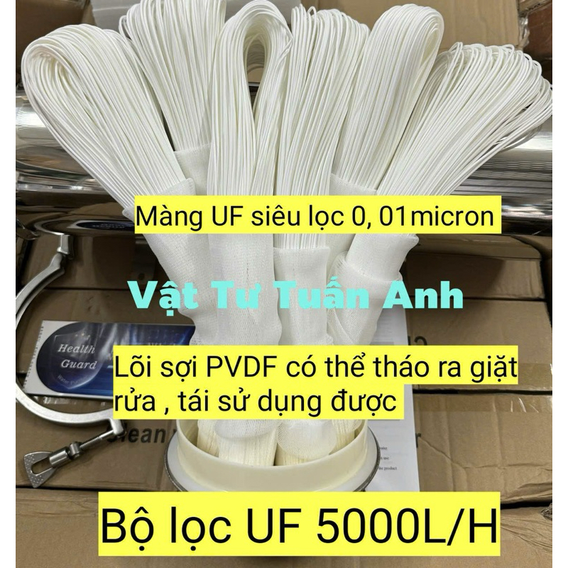 Bộ lọc UF 5000L/H sợi PVDF vỏ inox 304 chuyên lọc tổng , nước sinh hoạt | Shopee Việt Nam