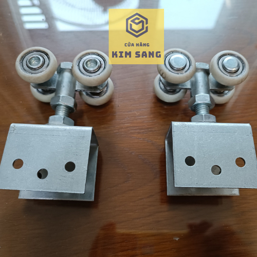 BÁNH XE TREO 360, BÁNH XE LÙA XOAY 360, BÁNH XE CỬA XẾP | Shopee Việt Nam