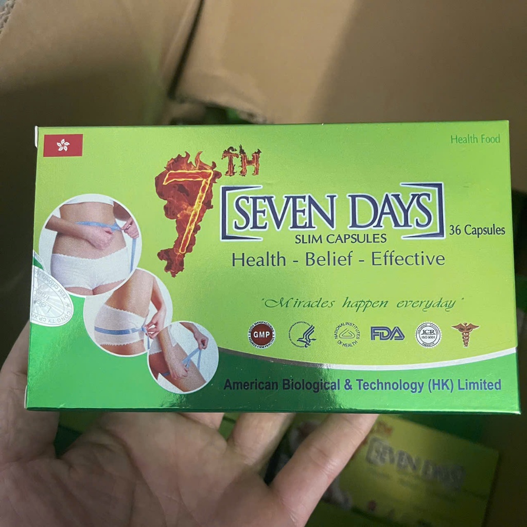 VIÊN UỐNG SEVENDAYS ,GIÚP MANG LẠI VÓC DÁNG THON GỌN (sản phẩm này ko ...