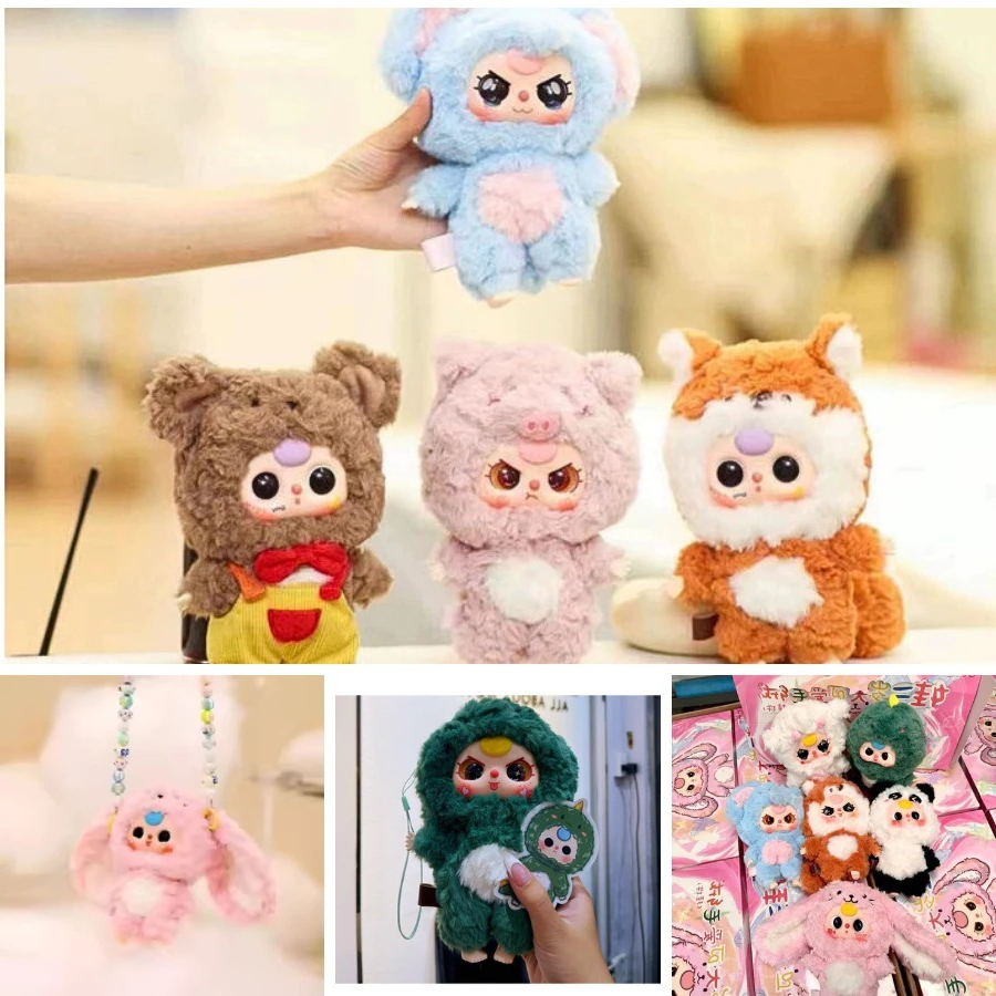 Mô hình Baby Three V3 - 1 Box Random - cute trang trí - decor (fa.ke ...