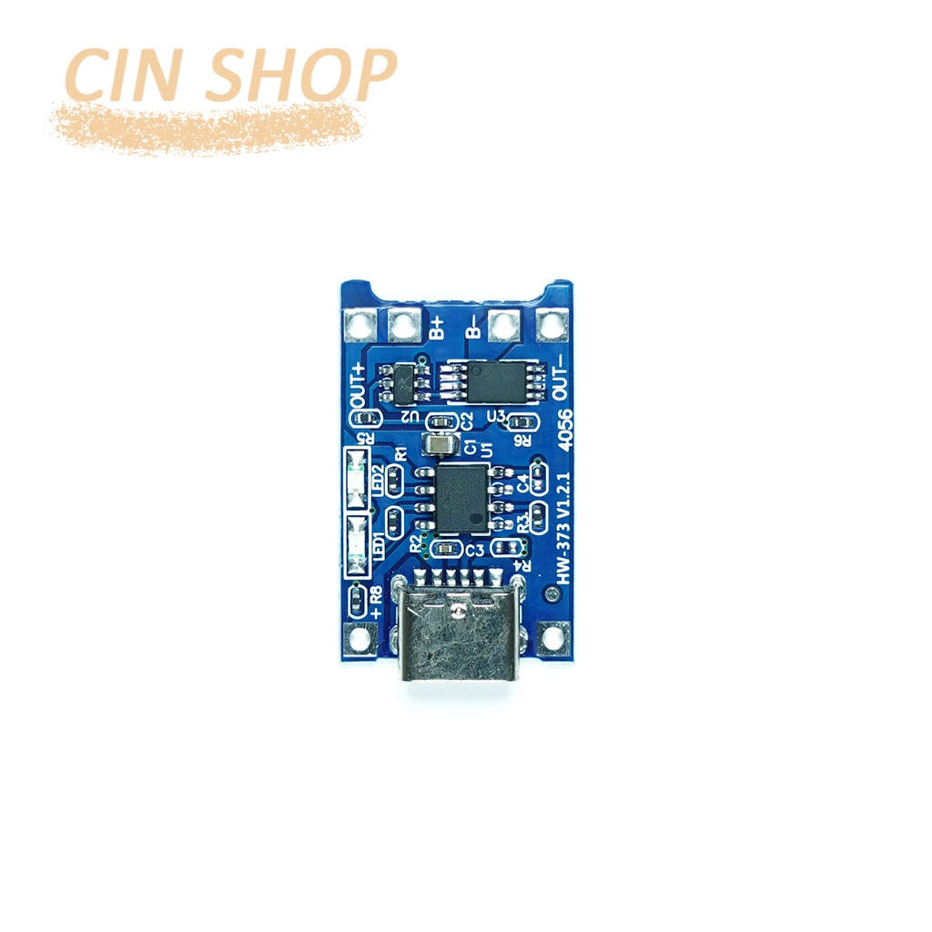 Mô Đun Sạc Pin Lithium TYPE C USB 5V 1A 18650 TP4056 1A Chuyên Dụng ...