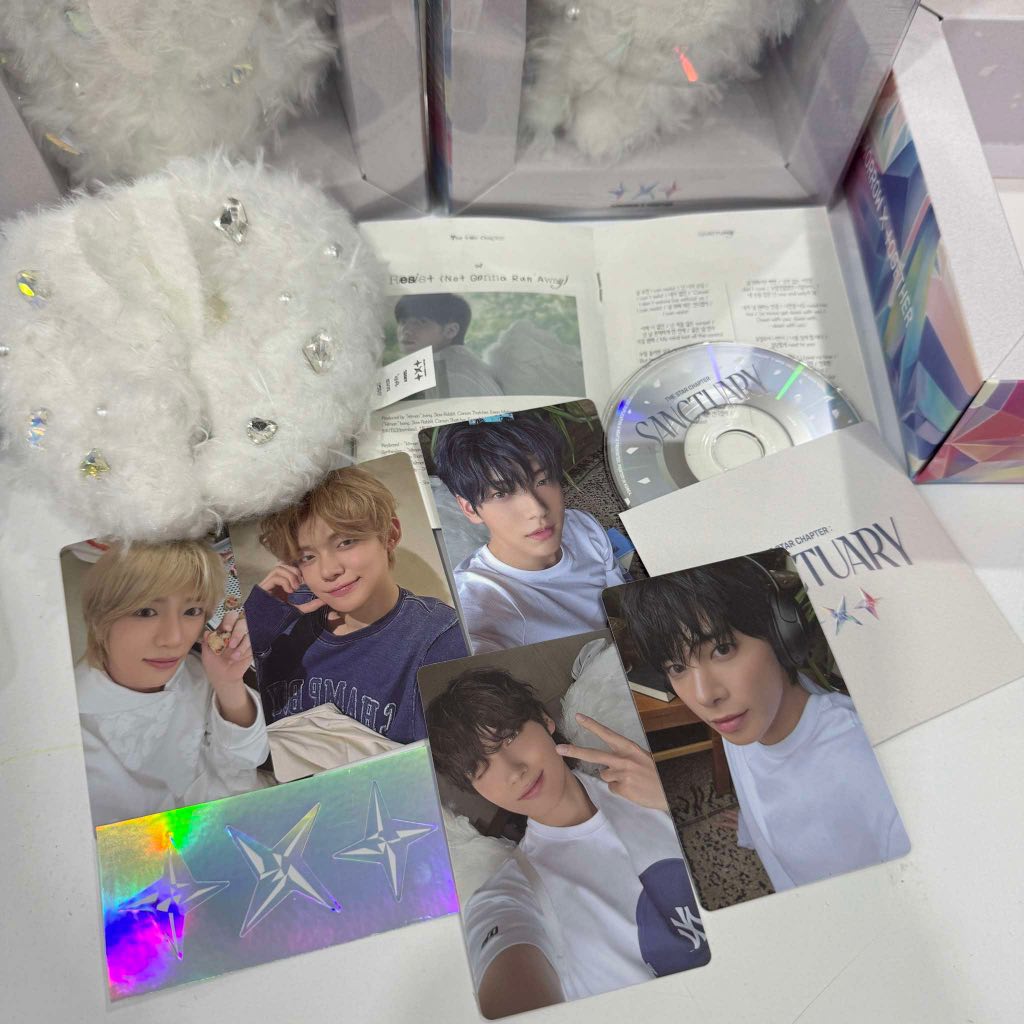 Album TXT Sanctuary nguyên seal đủ ver | Hàng chính hãng official ...