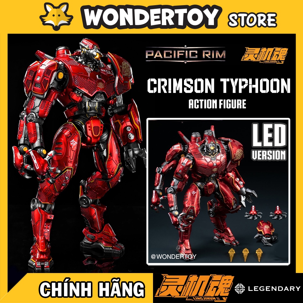 Mô Hình Chính Hãng Lingjihun Crimson Typhoon Pacific Rim Đại Chiến Thái ...