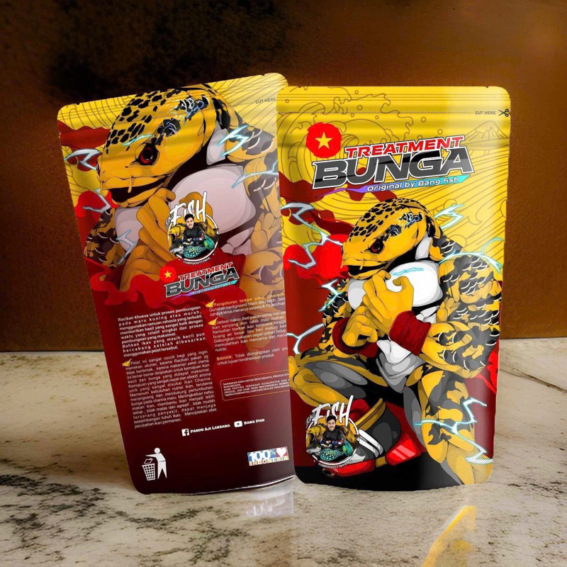 Cám TREAMNENT BUNGA BANGFISH( hỗ trợ dinh dưỡng cho việc phát triển ...