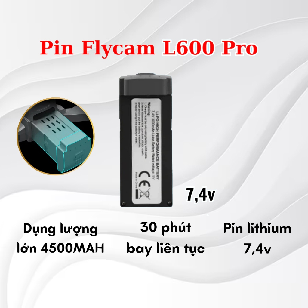 Pin Flycam L600 Pro Max, Pin Flycam P9,Drone P11, Fly cam P20 Pro max ...