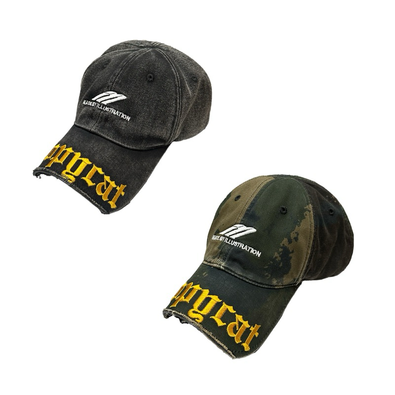 MBI | COPYCAT CUT PEAK CAP | nón cắt mỏ vịt có washed | made by ...