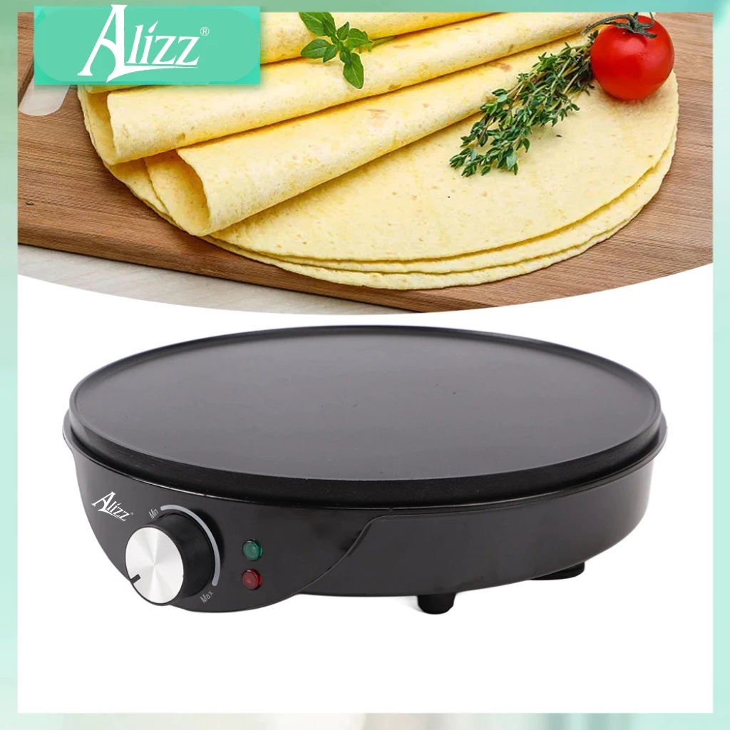 Máy Nướng Bánh Crepe 30cm Alizz AL-13567 - Bánh Cuốn, Bánh Tráng Cao Cấp, Công Suất 1000W ...