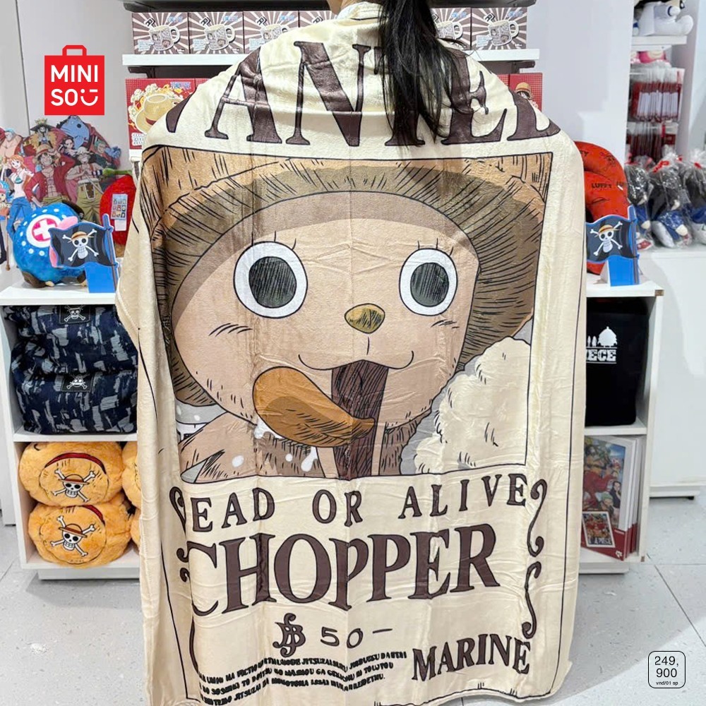 Bộ Đôi Bịt Mắt & Mền ONE PIECE MINISO Nhập Khẩu | Shopee Việt Nam