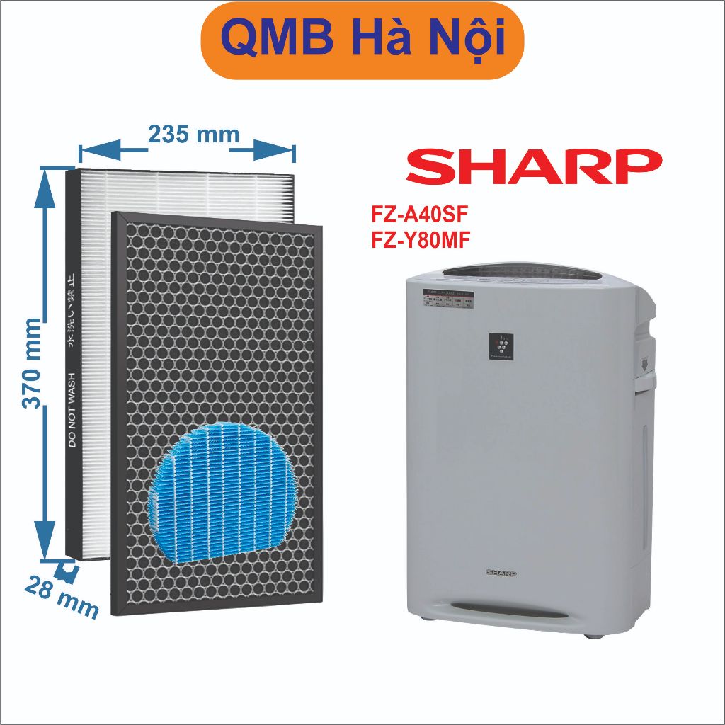 Màng Lọc Sharp KC-A40, KC-B40, KC-40P1, FZ-A40SF | Shopee Việt Nam