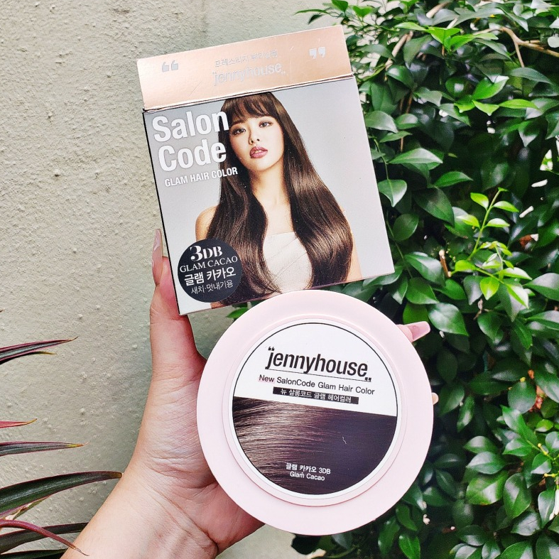 MÀU NHUỘM TÓC TỰ NHIÊN JENNY HOUSE SALON CODE MÀU GLAMB CACAO | Shopee ...