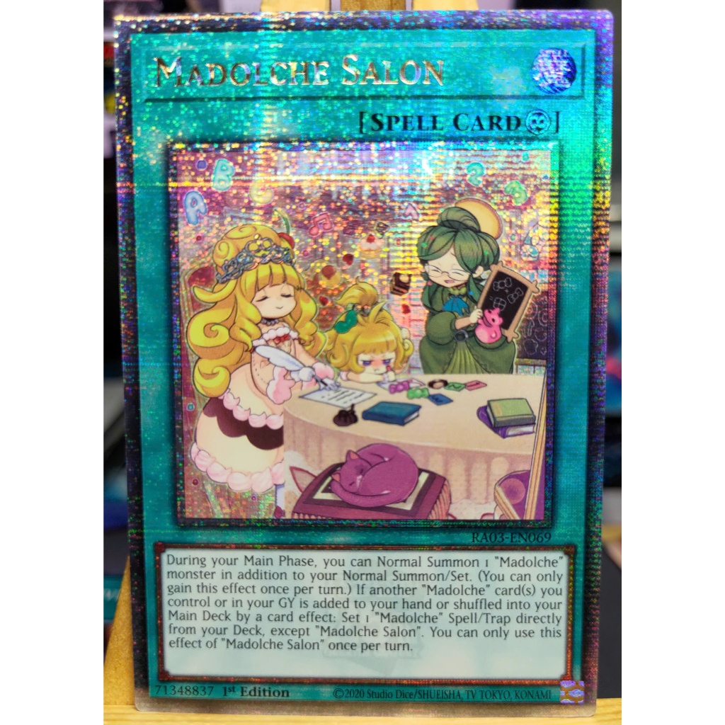 [KW2 Yugioh] [EN-UK] [Nice Art] Thẻ bài Madolche Salon - RA03-EN069 ...