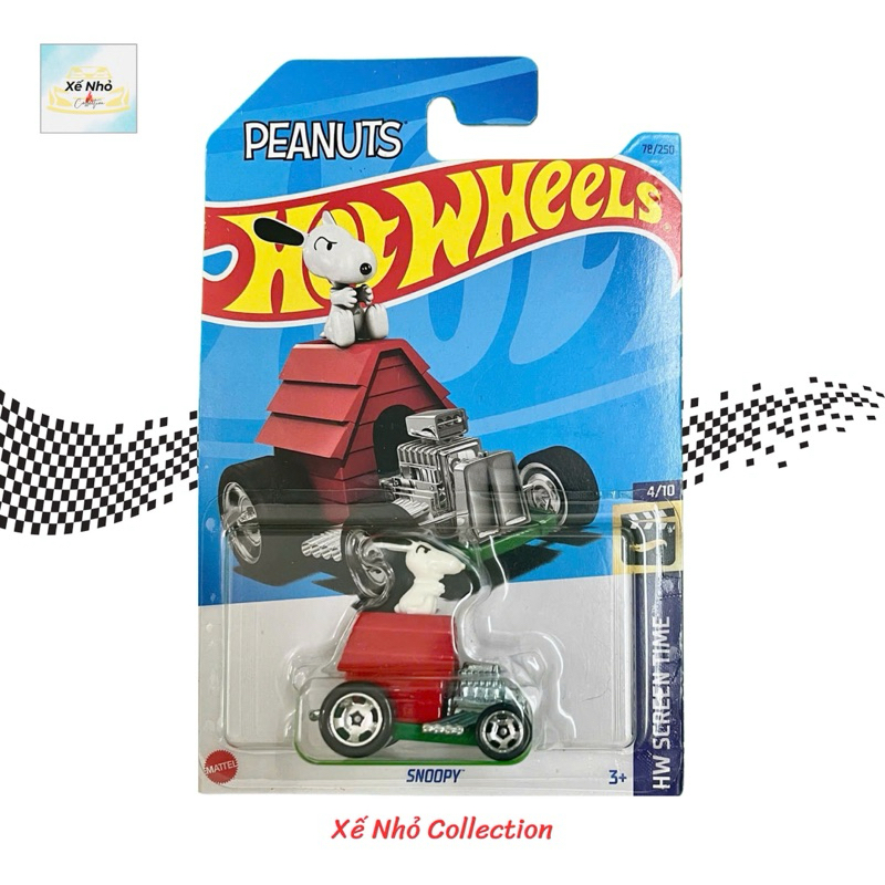 Xe mô hình Hot Wheels basic Snoopy (Peanuts) | Shopee Việt Nam
