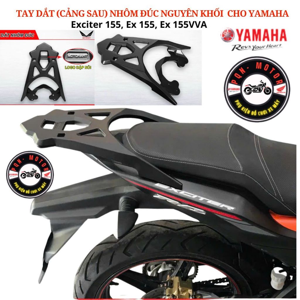 Tay Dắt (Cảng Sau) Gắn Exciter 155, Ex 155VVA, Sirius 110 RC- Fi Nhôm ...
