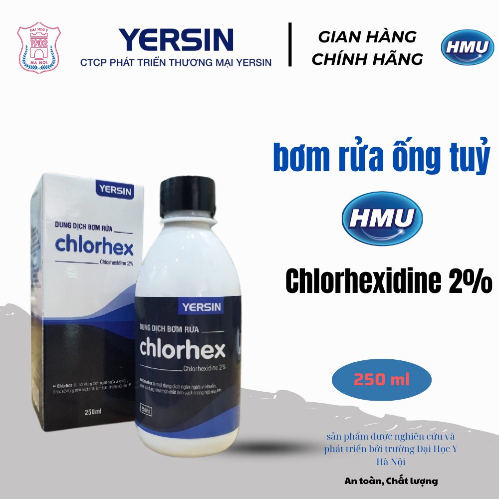 Dung Dịch Bơm Rửa Ống Tuỷ Chlorhex 250ml - Giúp Chống Lại Nhiều Vi ...