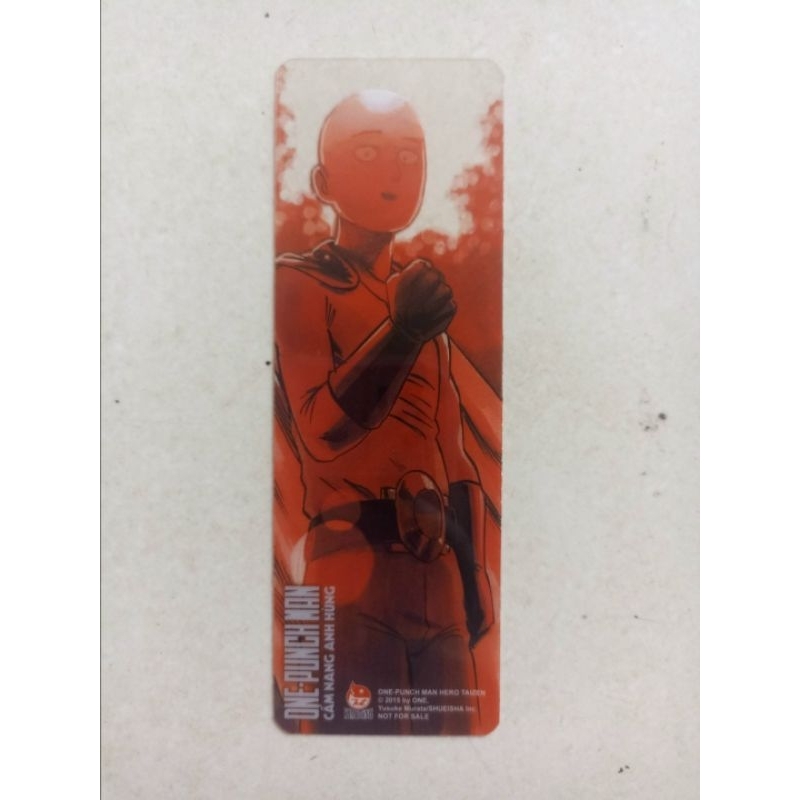 Bookmark PVC One Punch Man | Shopee Việt Nam