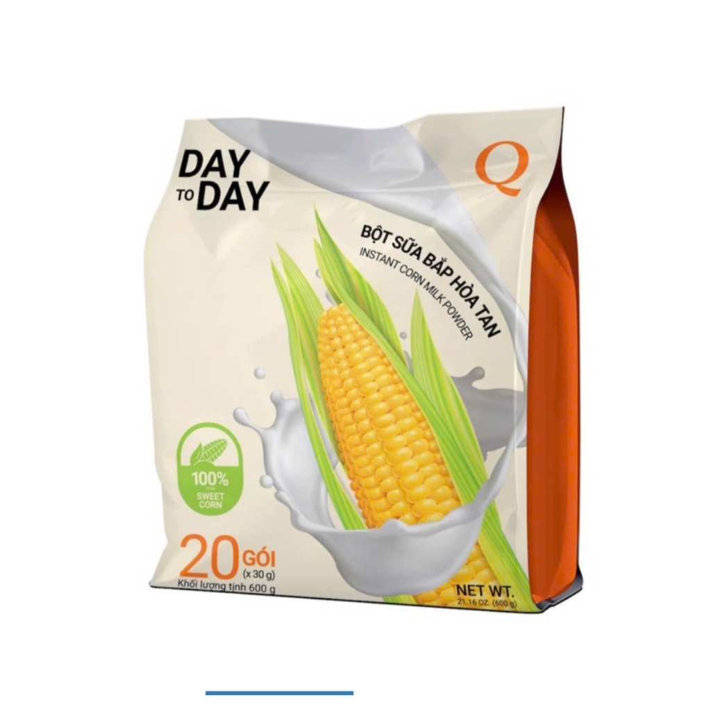 Sữa Bắp Day to Day Trần Quang 600g (20 gói * 30g) | Shopee Việt Nam