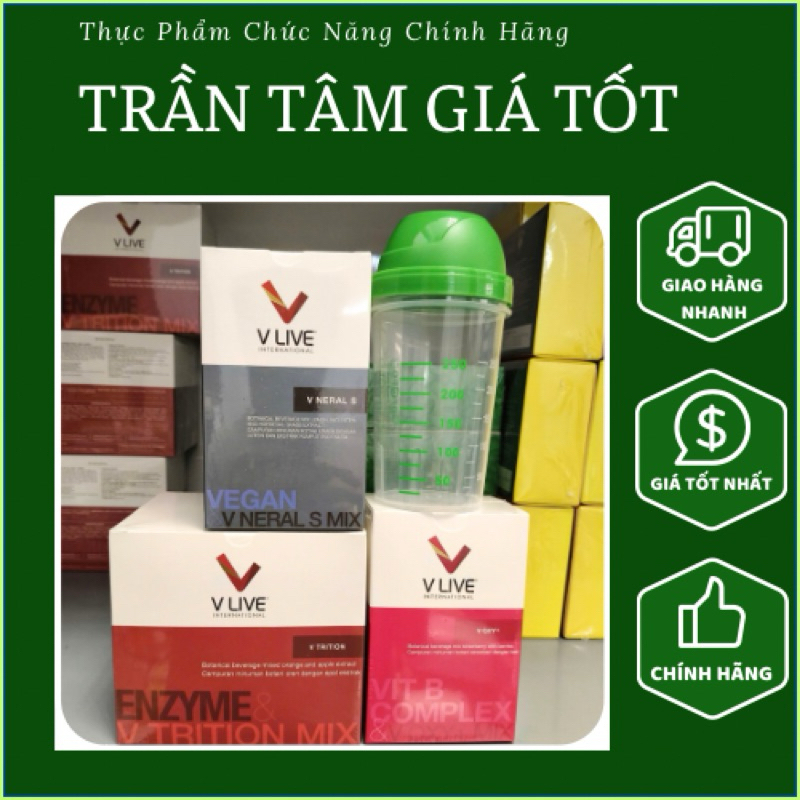 Bộ 3 vlive V2 - combo V2 Vlive international ( Voxy - Vtrition - Vneral ...