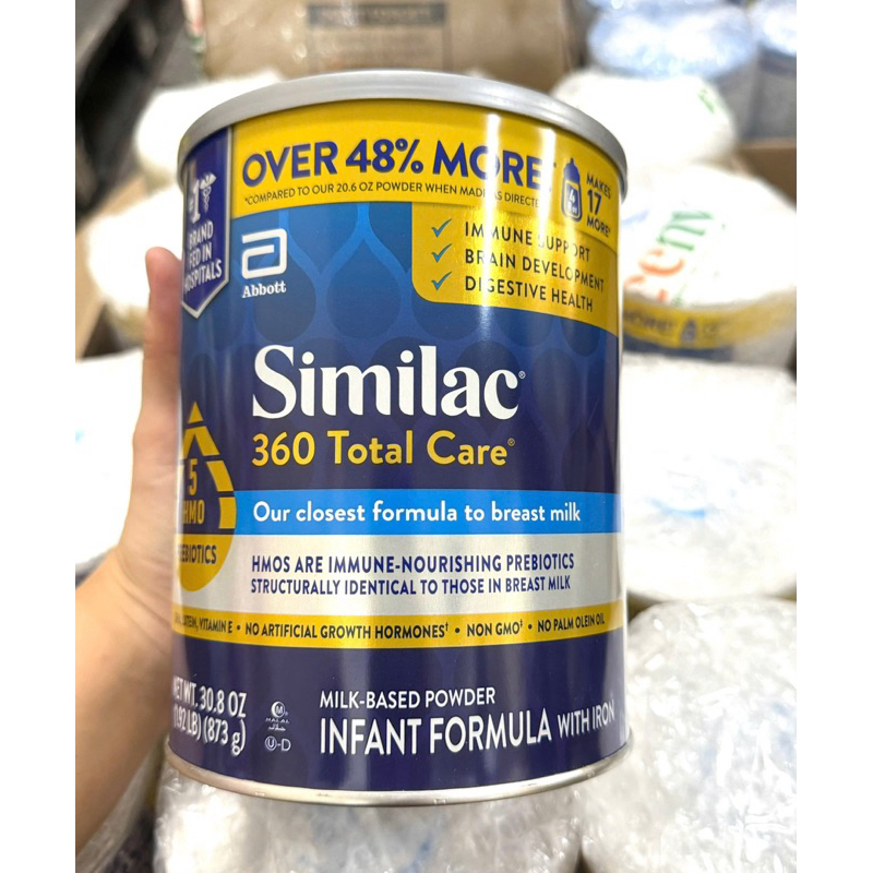 [US] Sữa Similac 360 Total Care Infant Formula đủ size hàng Mỹ | Shopee ...