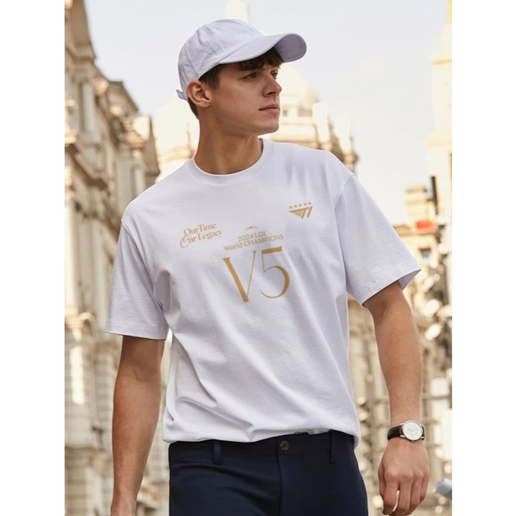 Áo Thun T1 V5 Kỷ Niệm 5 Lần Vô Địch Thế Giới | Shopee Việt Nam