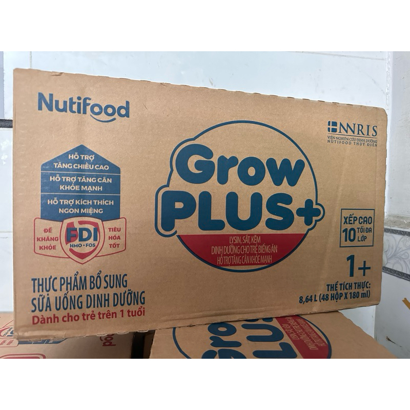 Thùng sbps Grow Plus+ 1+ Xanh 180ml Nutifood | Shopee Việt Nam