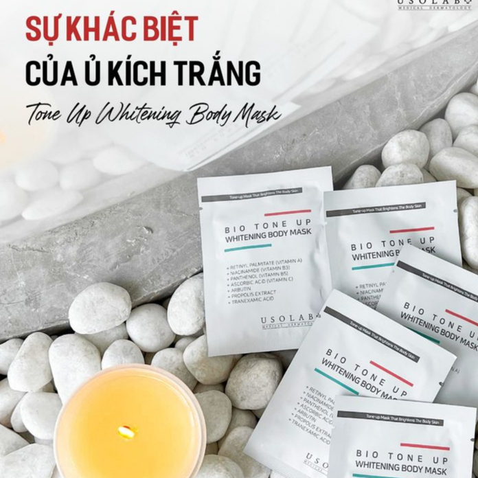 [CHÍNH HÃNG] Kem Ủ Kích Trắng Body USOLAB BIO TONE UP WHITENING BODY ...
