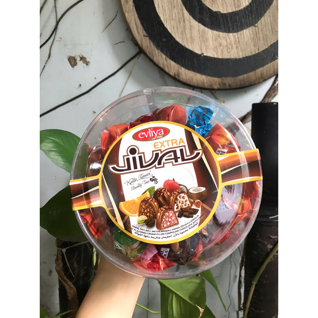 Kẹo Cứng Hương Trái Cây Chocolate Evliya Jival Extra (Hủ 1kg) | Shopee ...