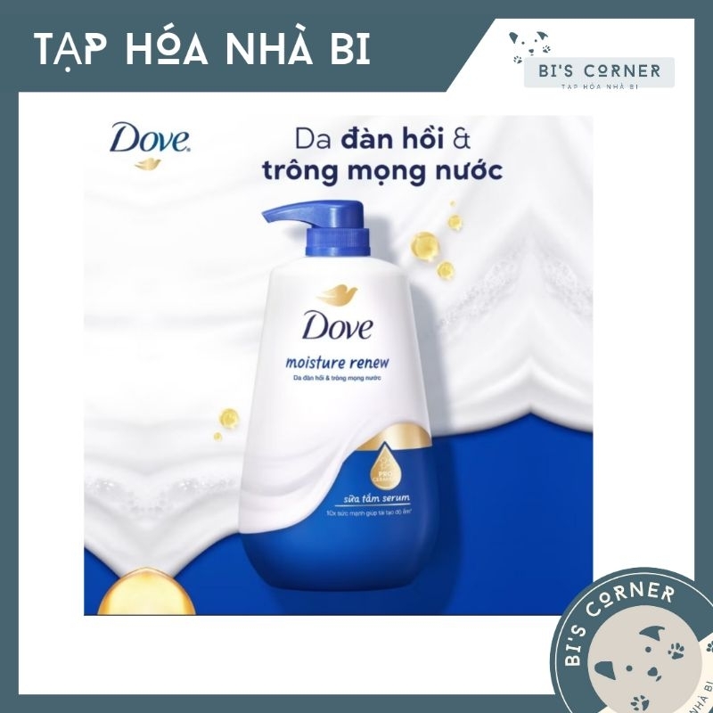 Sữa tắm Serum Dove Pro-Ceramide giúp da đàn hồi và căng bóng 500g ...